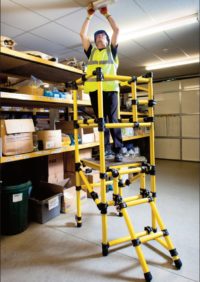 GRP-Podium Steps - Genex Scaffolds